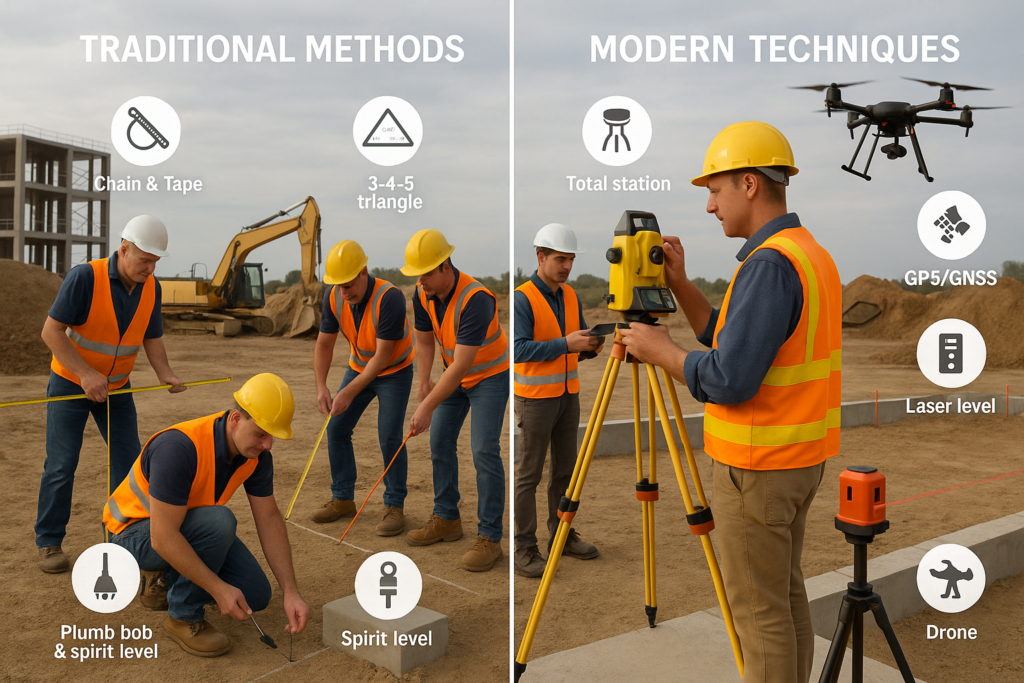 Setting Out Survey : Set the Ground Right, Build It Right